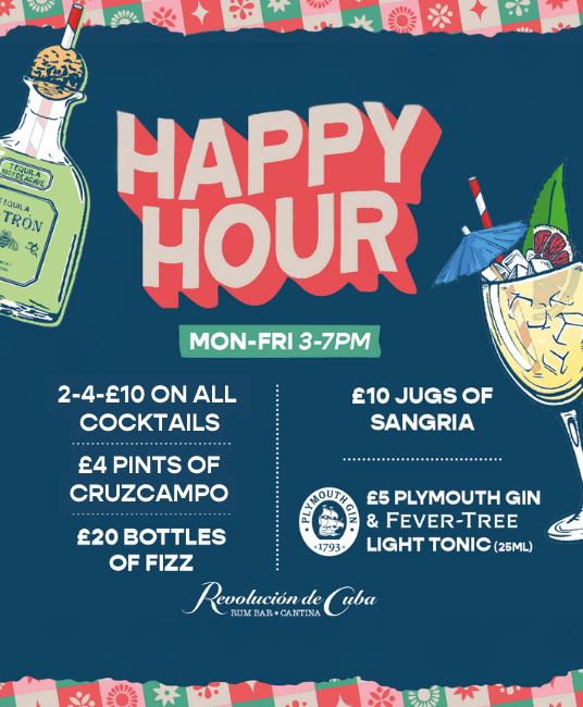 Cuban Tapas Cocktail Bar & Restaurant in Cardiff - Revolución de Cuba